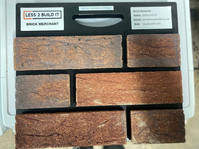 Ibstock Brunswick Antique Red Bricks For Sale